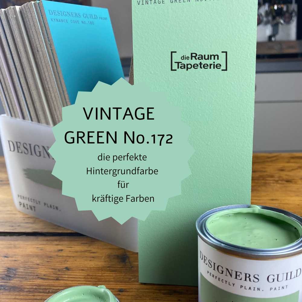 Farbe von Designers Guild - Vintage Green No. 172 Farbe | Raumtapeterie
