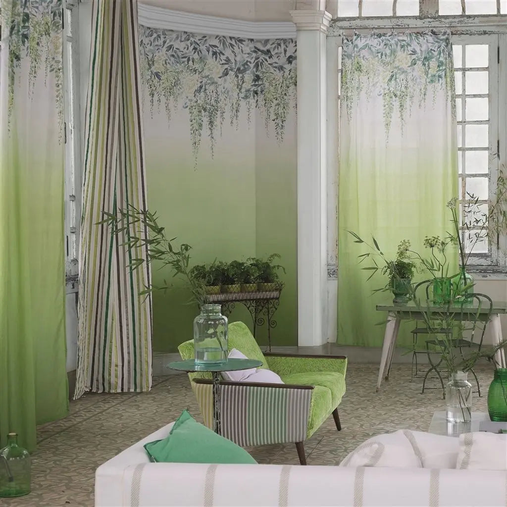 Tapete von Designers Guild Summer Palace - Grass - Raumtapeterie